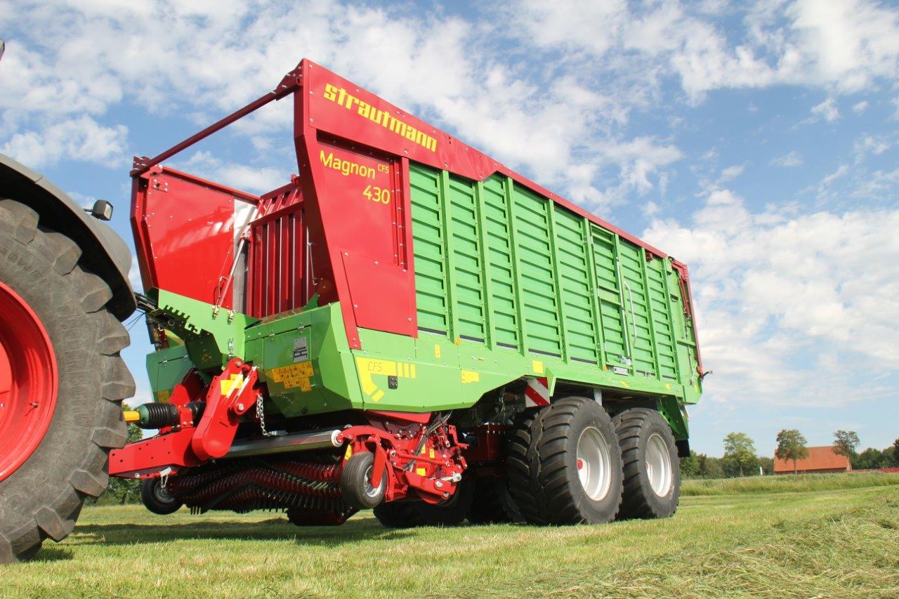 Nieuwe Strautmann Magnon opraapwagen - Slecoma